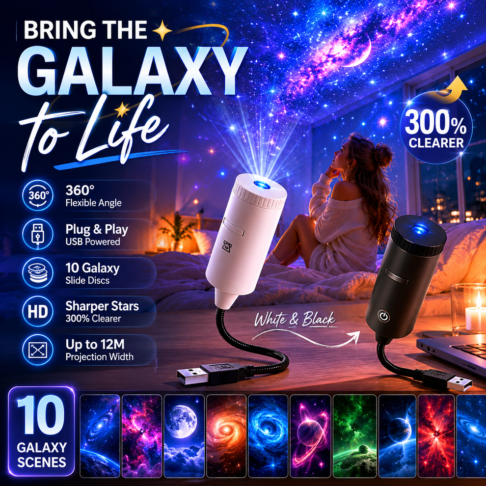 Proyector de estrellas HD «plug-and-play» 🥳 Más de 50 000 usuarios s ...